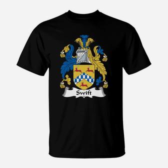 Langdon Family Crest British Family Crests T-Shirt - Seseable