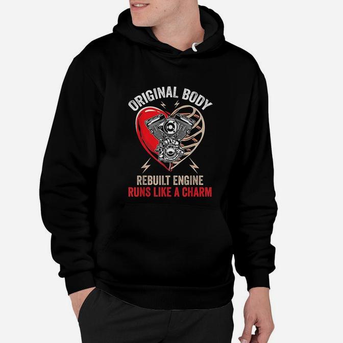 Original Body Rebuilt Engine Open Heart Surgery Gift Hoodie | Seseable