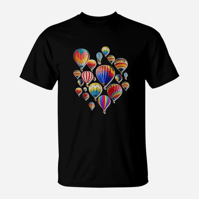 Hot Air Balloon Oh The Places You’Ll Go When You Read T-Shirt - Seseable