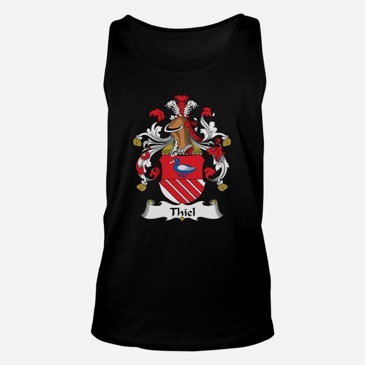 Thiel Family Crest German Family Crests Unisex Tank Top | Seseable