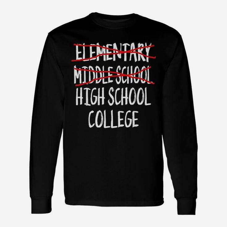 2020 Junior High Graduation Middle School Graduation Long Sleeve T ...