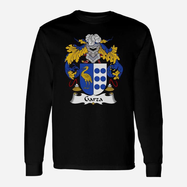 Garza Family Crest Spanish Family Crests Unisex Long Sleeve | Seseable