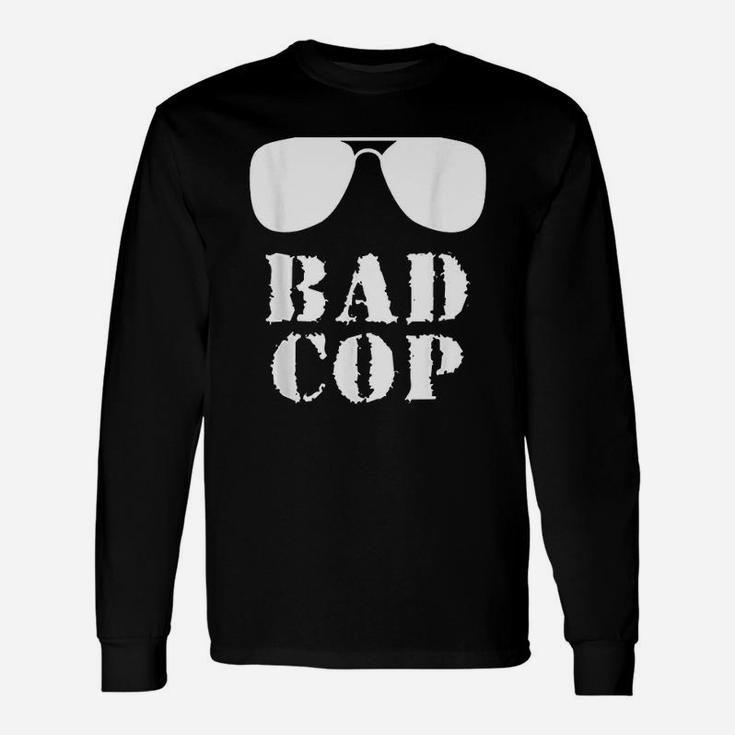 Bad Cop Police Father And Son Matching Long Sleeve T-Shirt | Seseable UK