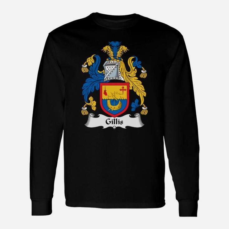 Gillis Crest Scottish Crests Long Sleeve T-Shirt - Seseable