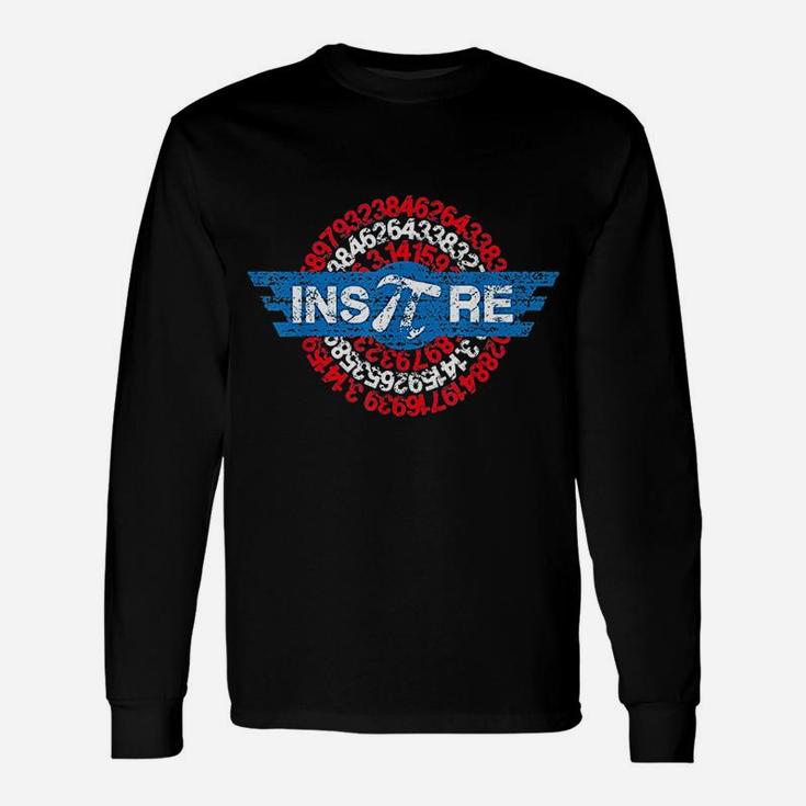 Inspire Math Superhero Pi Day Mathematics Teacher Nerd Geek Long Sleeve ...