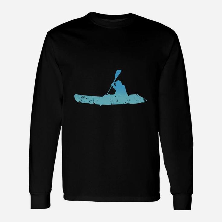 Kayak Shirt-kayak Blue Color Sport T-shirt Long Sleeve T-Shirt - Seseable