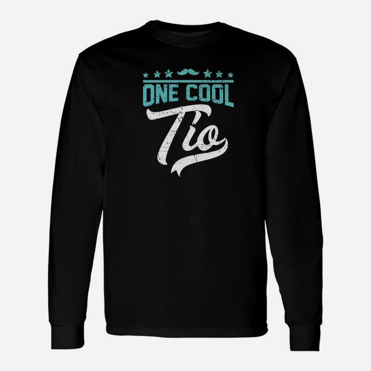 One Cool Tio Uncle Fathers Day Long Sleeve T-Shirt - Seseable