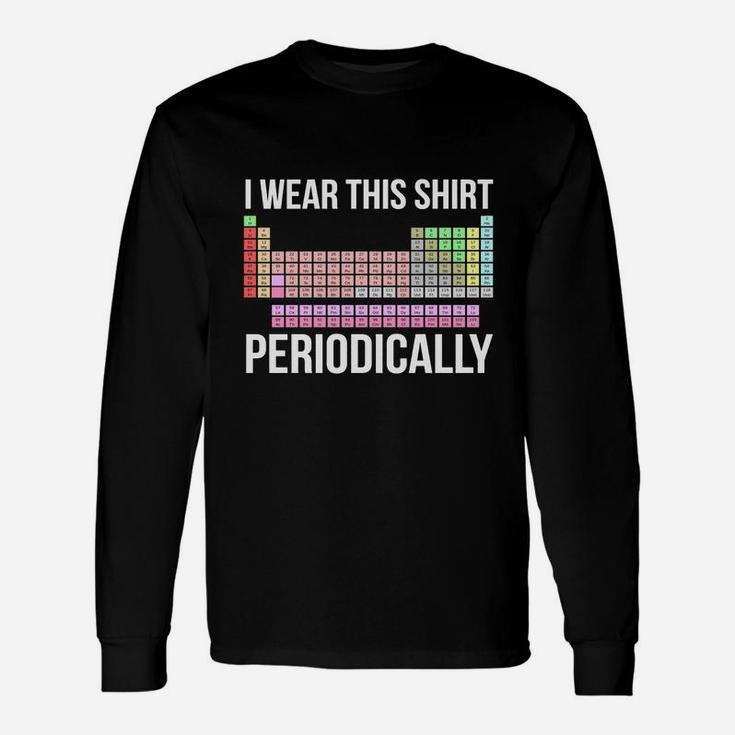 Periodic Table Of Elements Shirt Long Sleeve T-Shirt | Seseable