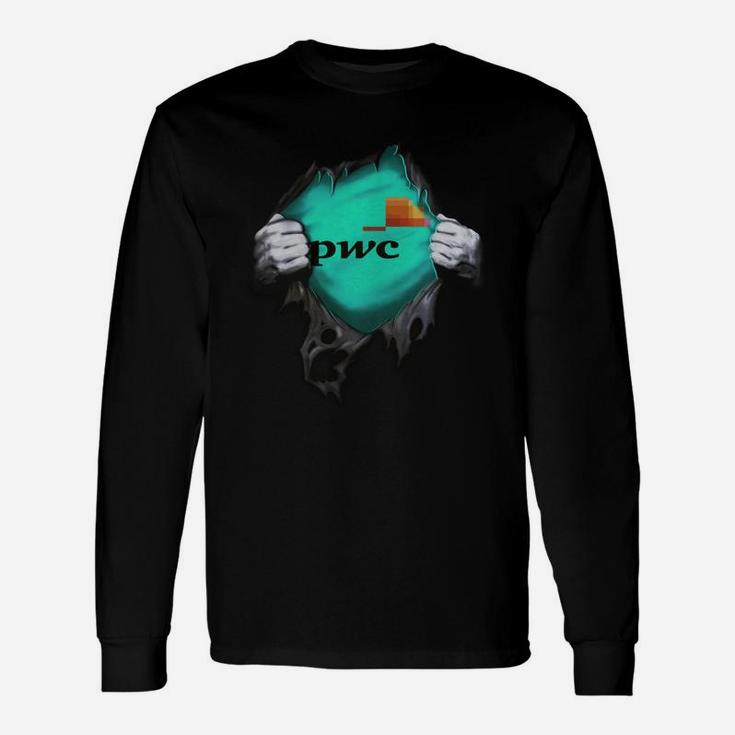 Pwc Long Sleeve T-Shirt - Seseable