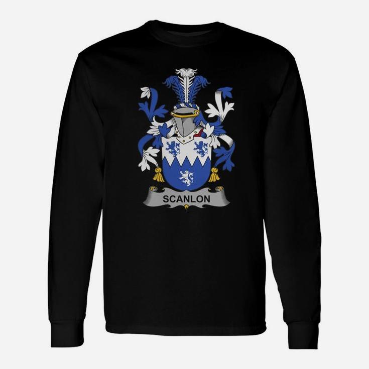 Scanlon Crest Irish Crests Ii Long Sleeve T-Shirt | Seseable UK