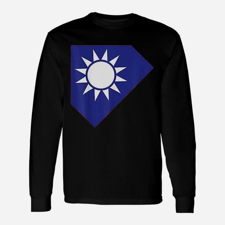 Taiwan Flag Taiwan Taipei Republic Of China Roc Formosa Long Sleeve T ...