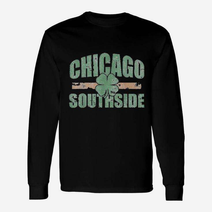 Vintage Chicago Southside Irish Unisex Long Sleeve | Seseable