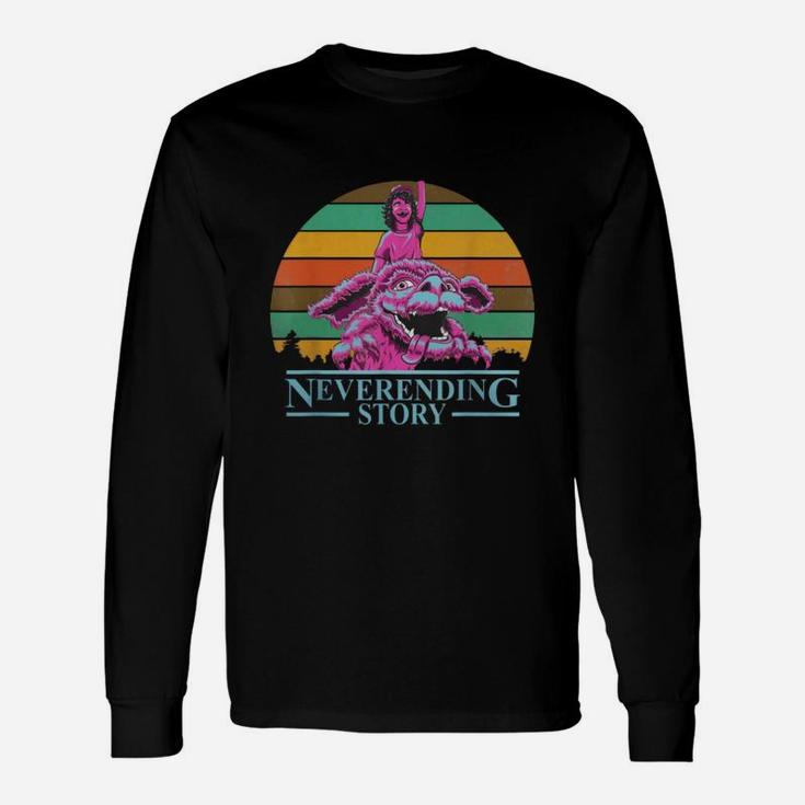Vintage Never Ending Story Long Sleeve T-Shirt - Seseable