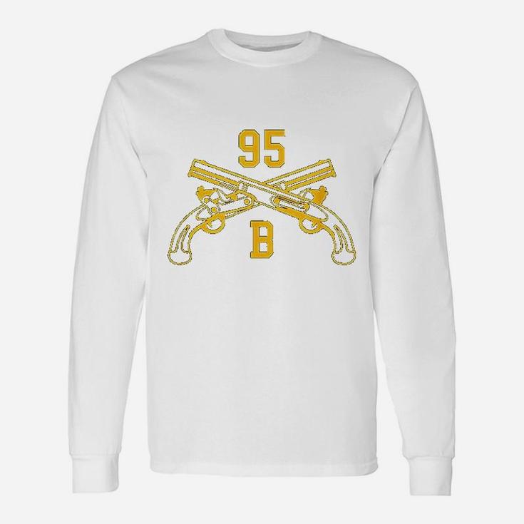 95b Military Police Officer Long Sleeve T-Shirt - Seseable