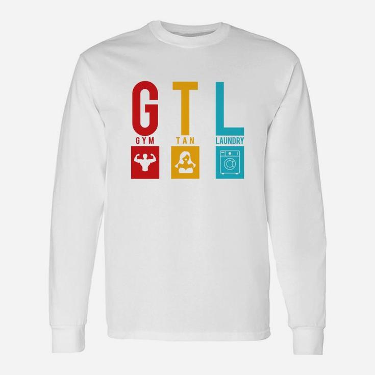 Gtl Gym Tan Laundry Long Sleeve T-Shirt - Seseable