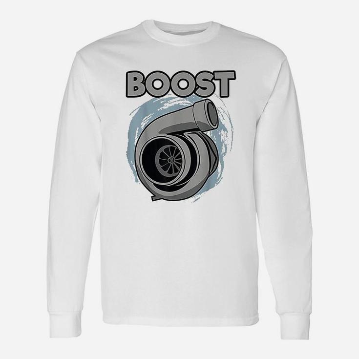 Jdm Turbo Boosted Tuner Tuning Long Sleeve T-Shirt | Seseable