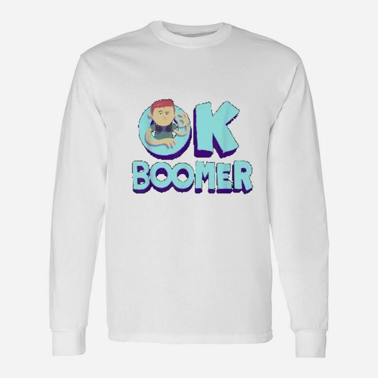 Ok Boomer Best Long Sleeve T-Shirt - Seseable