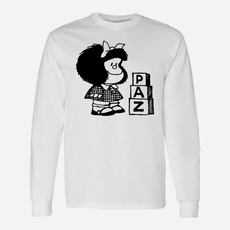 Paz Mafalda Long Sleeve T-Shirt - Seseable