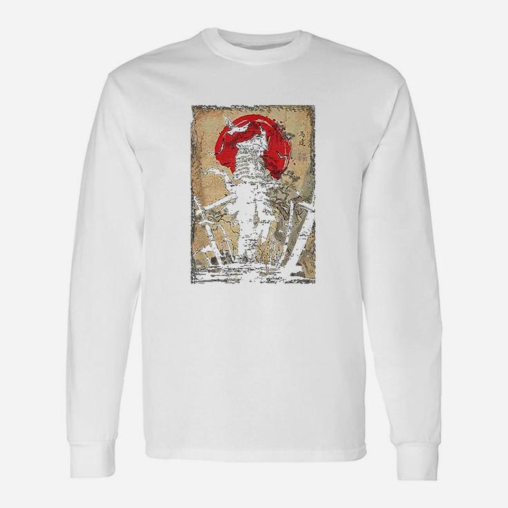 Samurai Warrior Bushido Code Japanese Swordsmen Long Sleeve T-Shirt ...