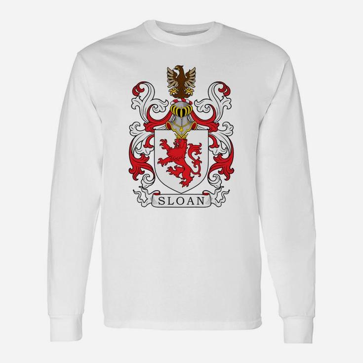 Sloan Family Crest Scottish Family Crests Unisex Long Sleeve | Seseable