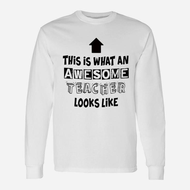 Teacher Appreciation What An Awesome Teacher Looks Like For Classroom ...