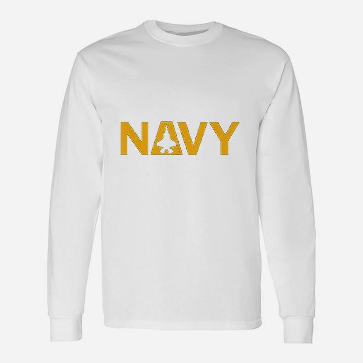 United States Navy Aviation Long Sleeve T-Shirt - Seseable