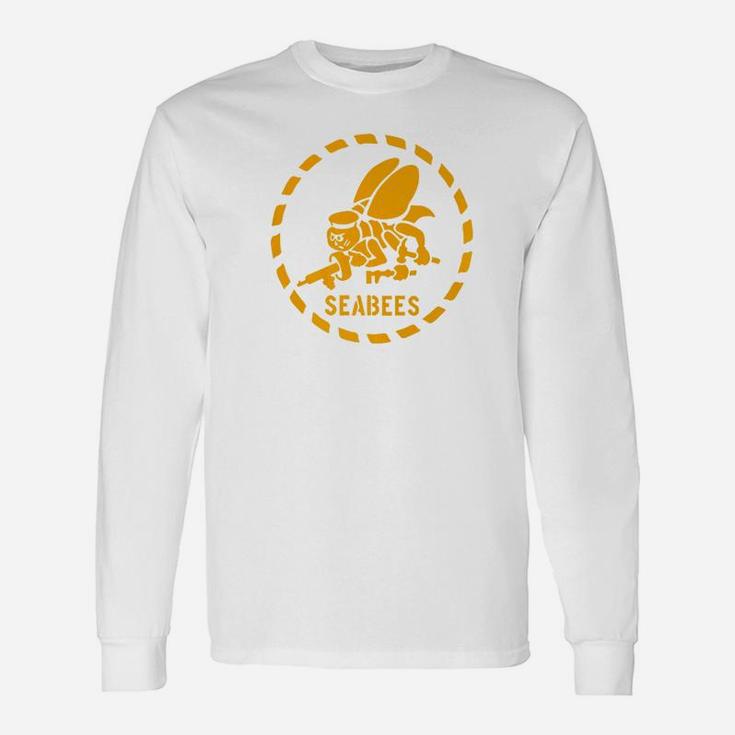 Us Navy Seabees Original Navy Long Sleeve T-Shirt - Seseable