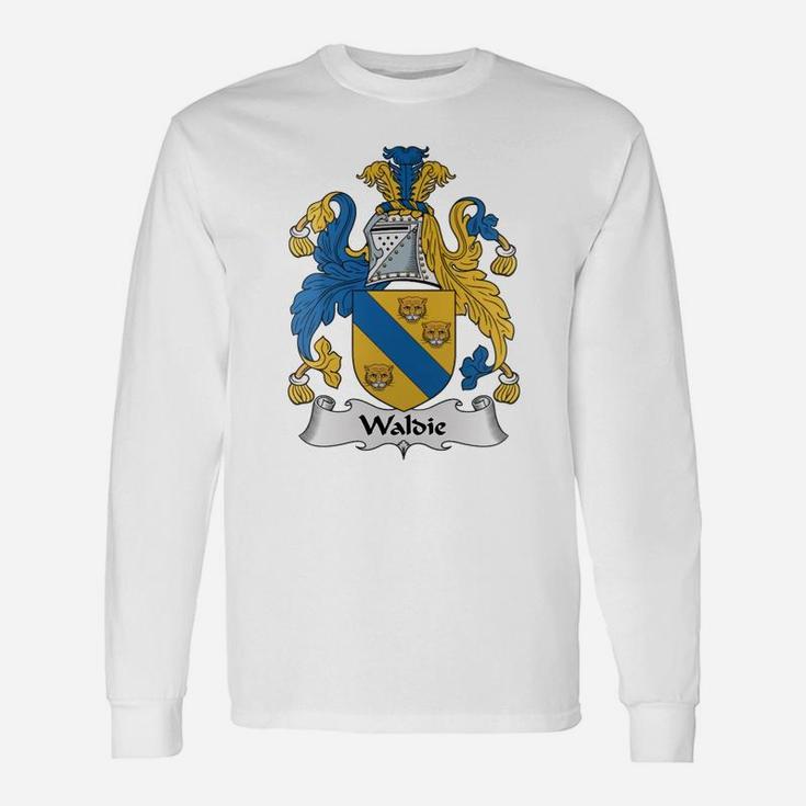 Waldie Crest Scottish Crests Long Sleeve T-Shirt | Seseable