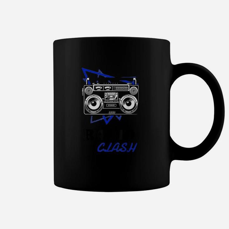 Punk Rock Radio Clash Retro Boombox Music Coffee Mug | Seseable