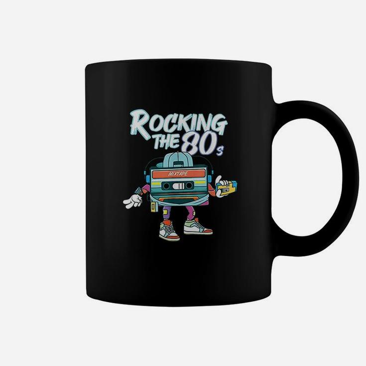 Retro 80s Rocking The 80s Mixtape Vintage Classic 1980s Coffee Mug ...