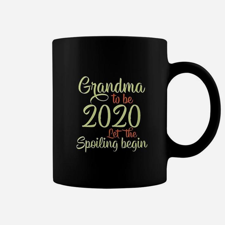 Grandma To Belet The Spoiling Begin Family Coffee Mug | Seseable