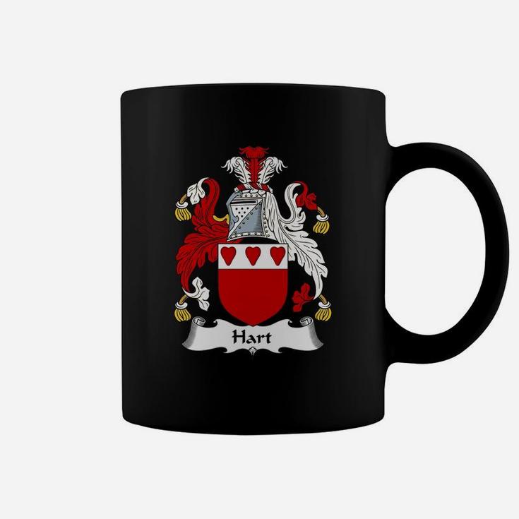 Hart Family Crest Scottish Family Crests Coffee Mug | Seseable