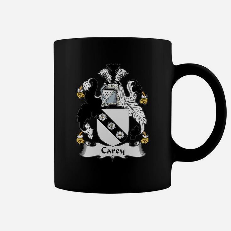 Carey Coat Of Arms Irish Family Crests Coffee Mug | Seseable