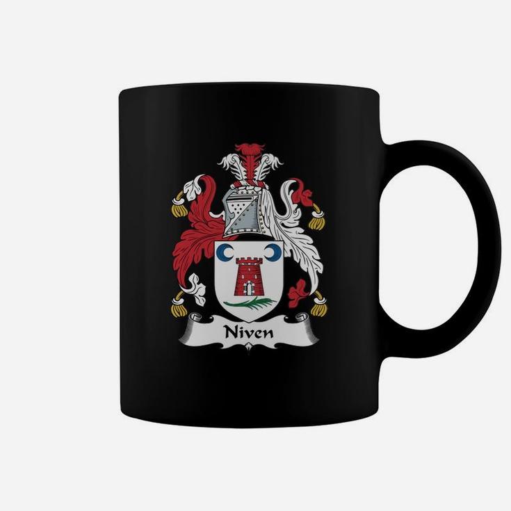 Niven Family Crest Scottish Family Crests Coffee Mug | Seseable