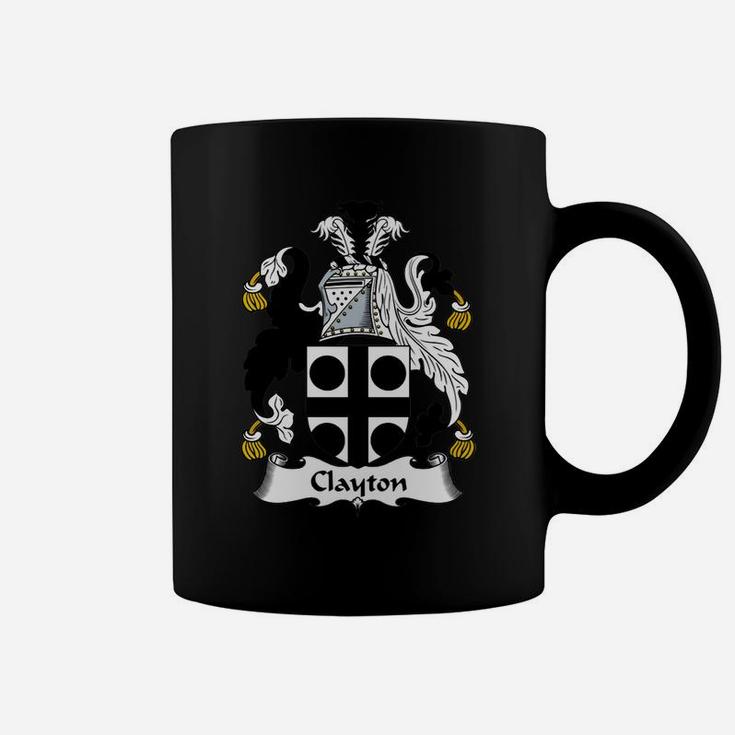 Clayton Family Crest / Coat Of Arms British Family Crests Coffee Mug ...