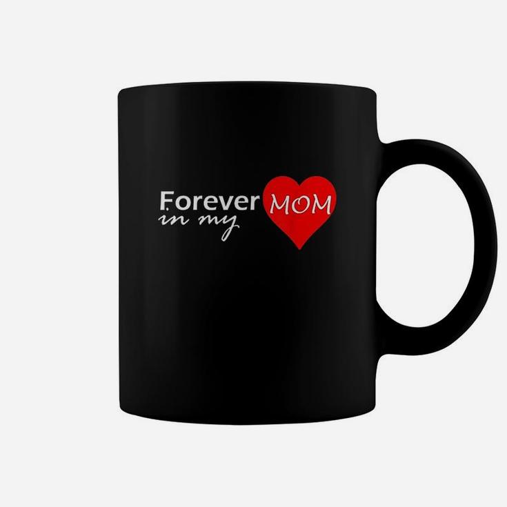 Mom Forever In My Heart Loving Memory Coffee Mug | Seseable