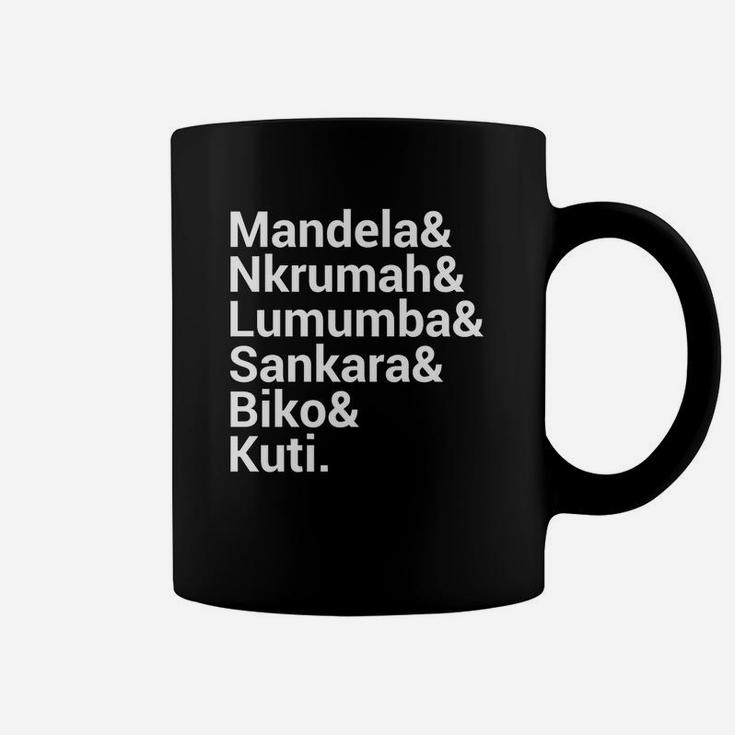 Mandela Nkrumah Lumumba Sankara Biko Kuti Coffee Mug | Seseable