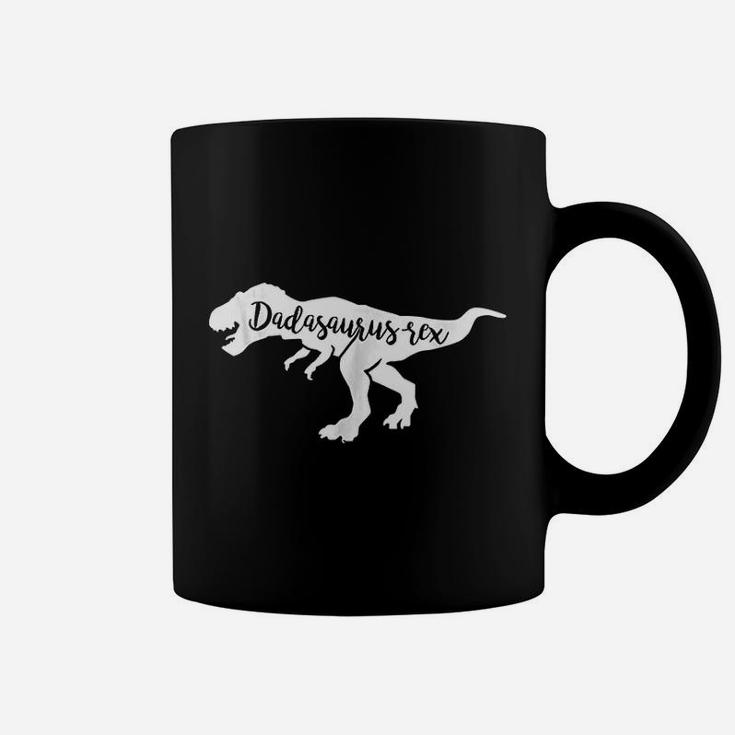 Dadasaurus Rex Funny Daddy Dinosaur Coffee Mug | Seseable