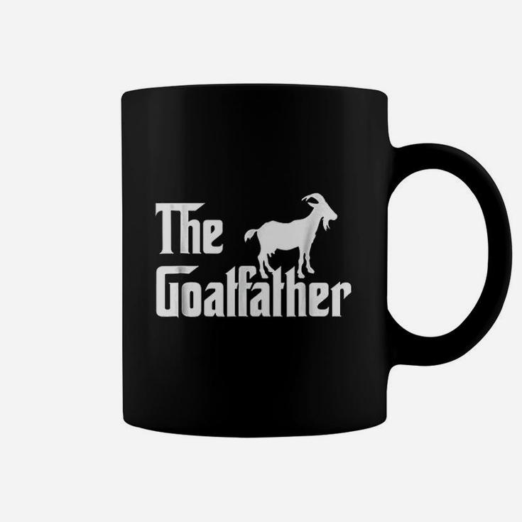 The Goatfather Funny Goat Father Lover Coffee Mug | Seseable