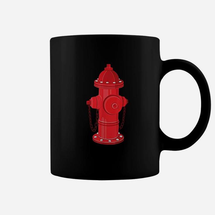 Firefighter Fire Hydrant Firetruck Dog Water Hose Fireman Coffee Mug ...