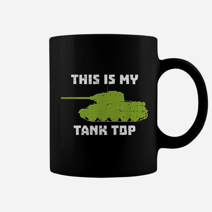 This Is My Tank Top Funny Military Army Coffee Mug | Seseable