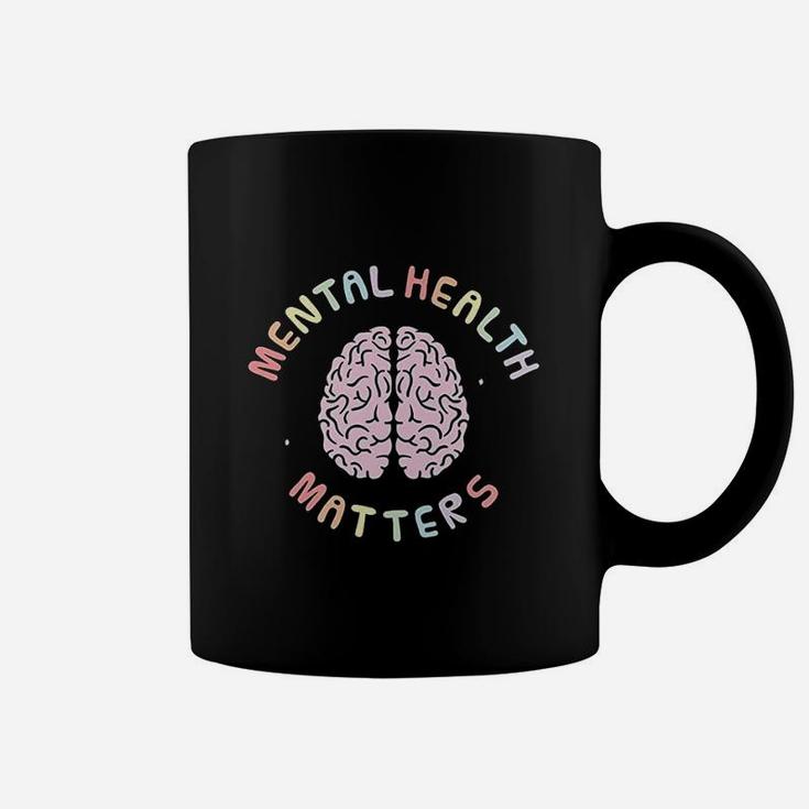Mental Health Matters Awareness Human Brain Coffee Mug | Seseable