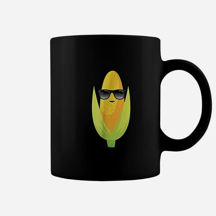 Corn Sunglasses Funny Corn Food Vegetable Coffee Mug | Seseable