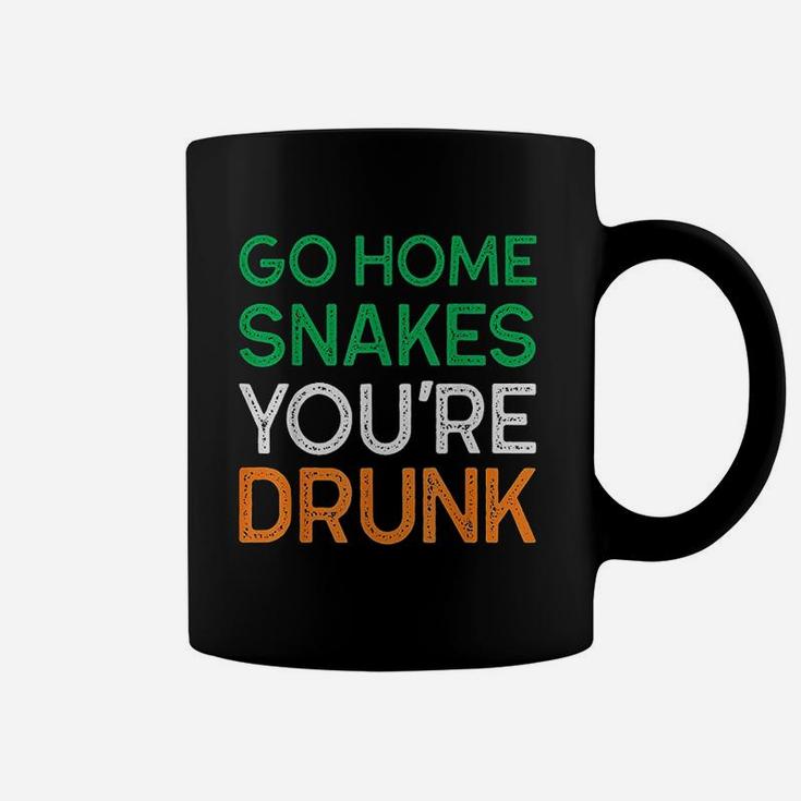 St Patricks Day Go Home Snakes Funny Irish Drinking Coffee Mug | Seseable