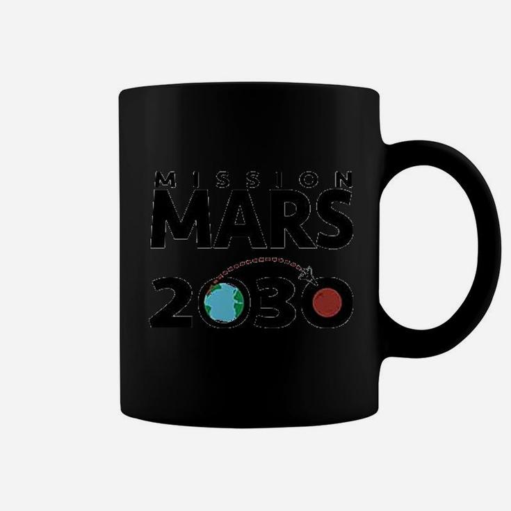 Mission 2030 Space Exploration Science Graphic Coffee Mug | Seseable