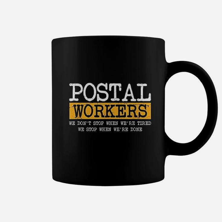 Mail Man And Lady Rural Carrier Gifts Postal Worker Coffee Mug | Seseable