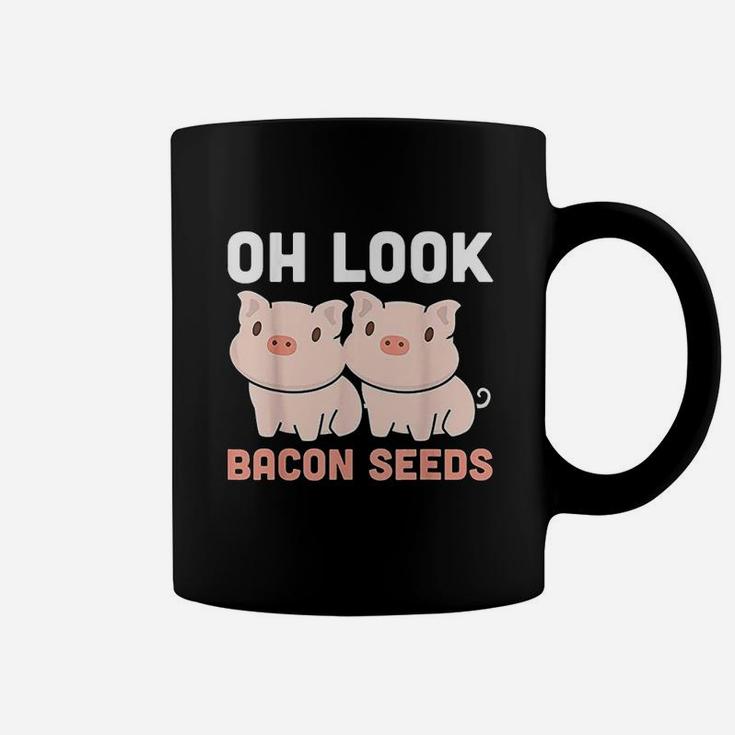 Funny Pigs Are Bacon Seeds Design For Pig Farmers Coffee Mug | Seseable