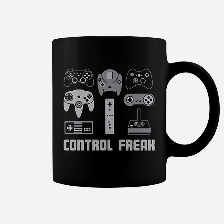 Video Game Control Freak Gaming Funny Gamer Coffee Mug | Seseable