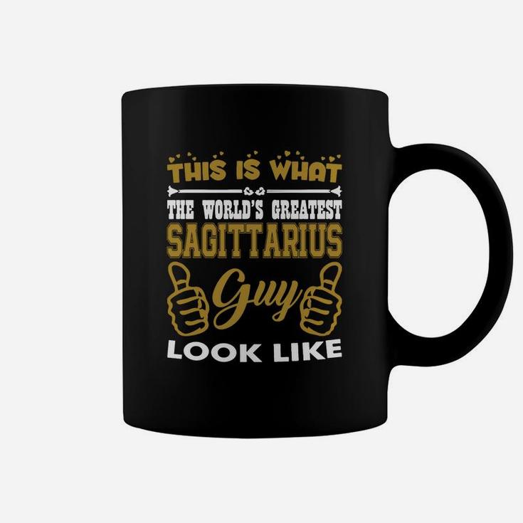 This What Worlds Greatest Sagittarius Guy Looks T-shirt Coffee Mug ...