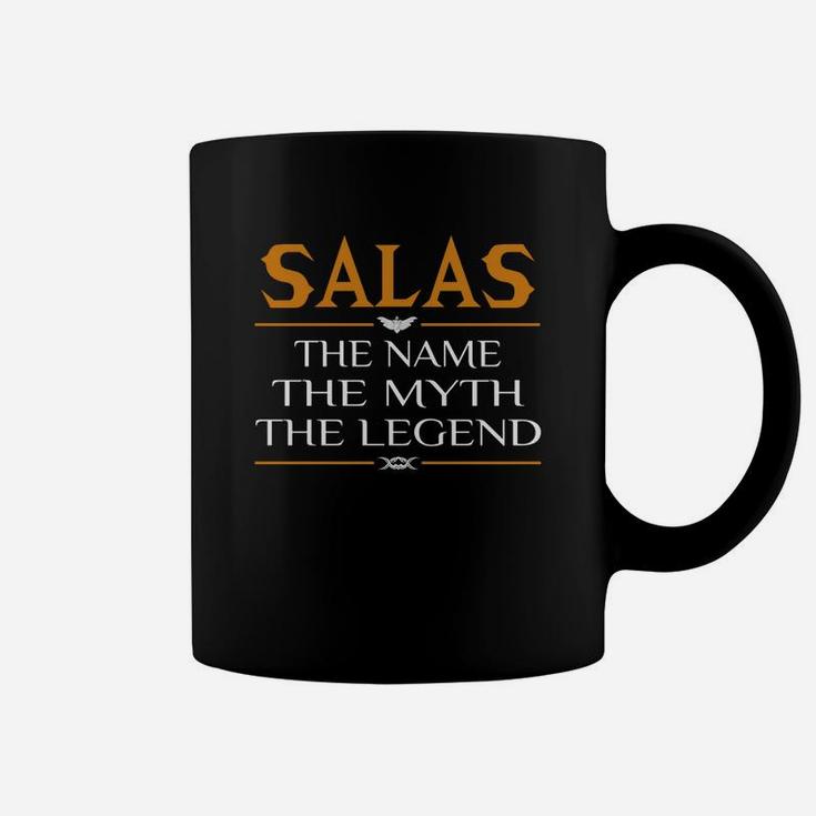 Salas The Name The Myth The Legend Coffee Mug | Seseable